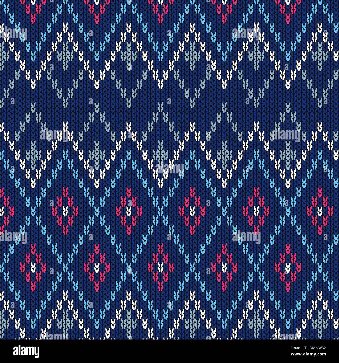 Seamless Ornamental Male Style Knitted Vector Pattern Stock Vector ...