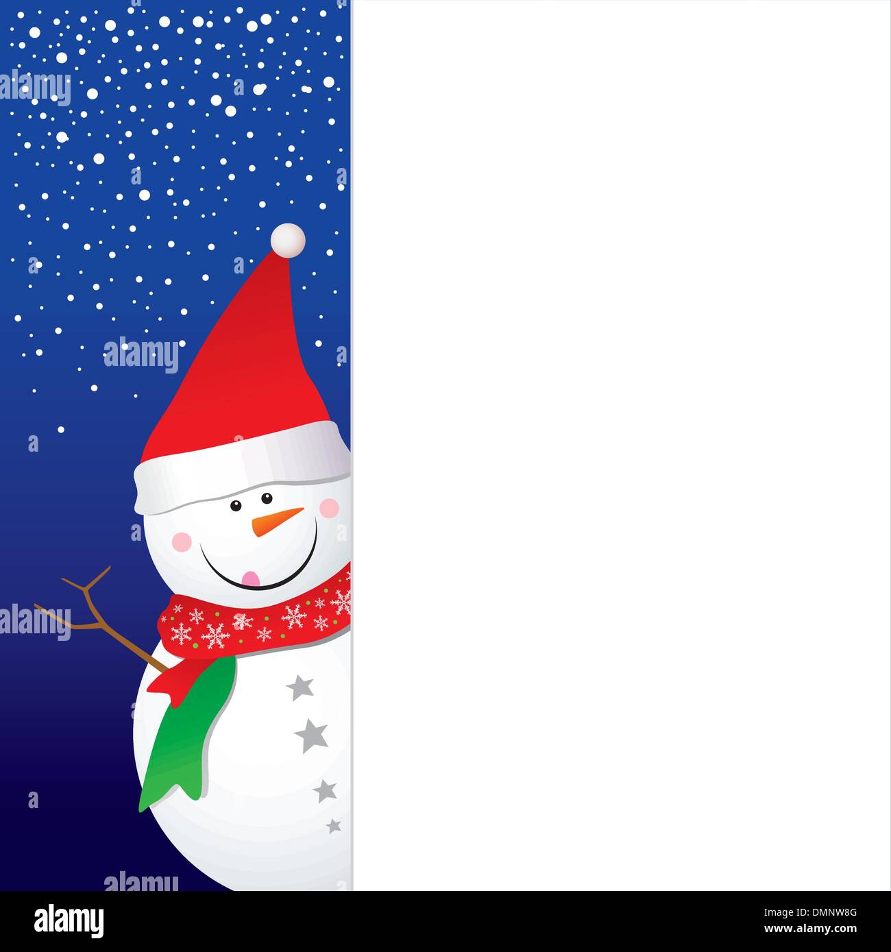 Snowman design for background Stock Vector Image & Art - Alamy