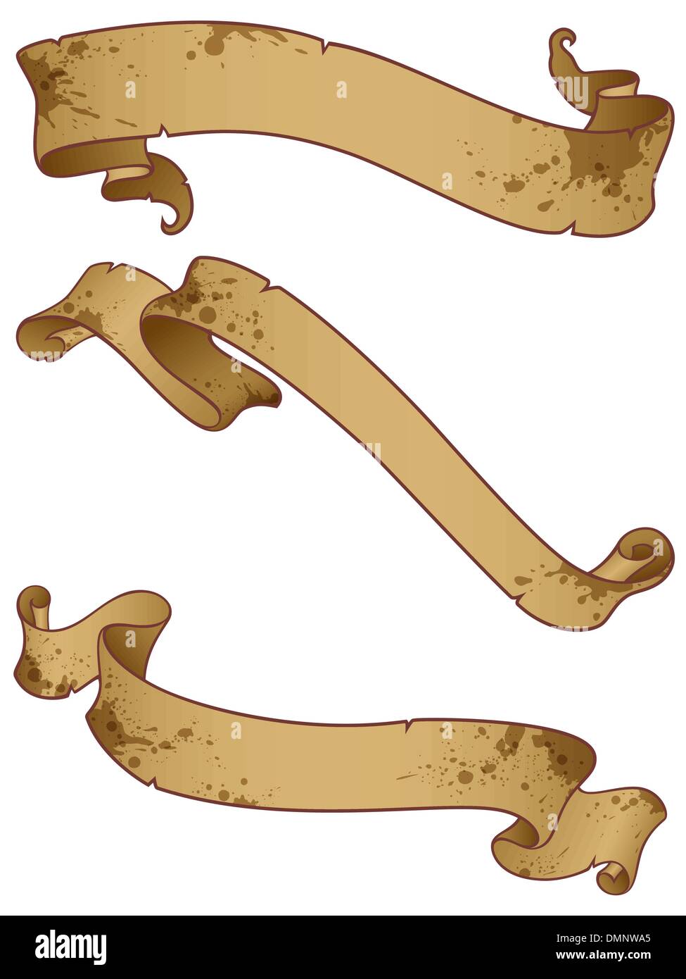 Old banners Cut Out Stock Images & Pictures - Alamy