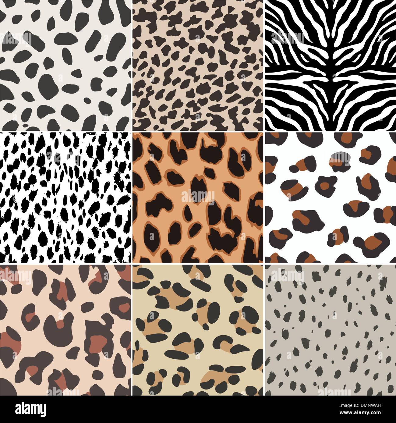 seamless animal skin fabric pattern texture Stock Vector Image & Art ...