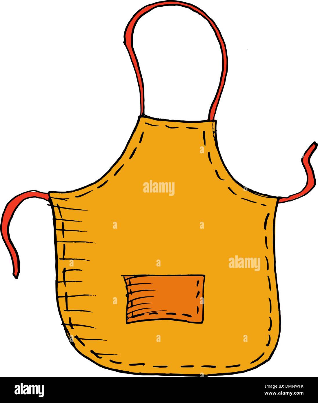 Apron vector vectors hi-res stock photography and images - Alamy