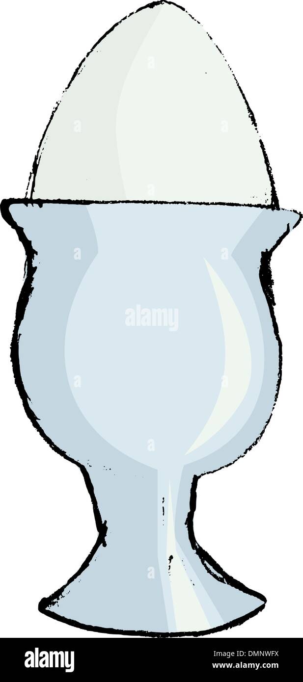 Retro egg cartoon hi-res stock photography and images - Alamy