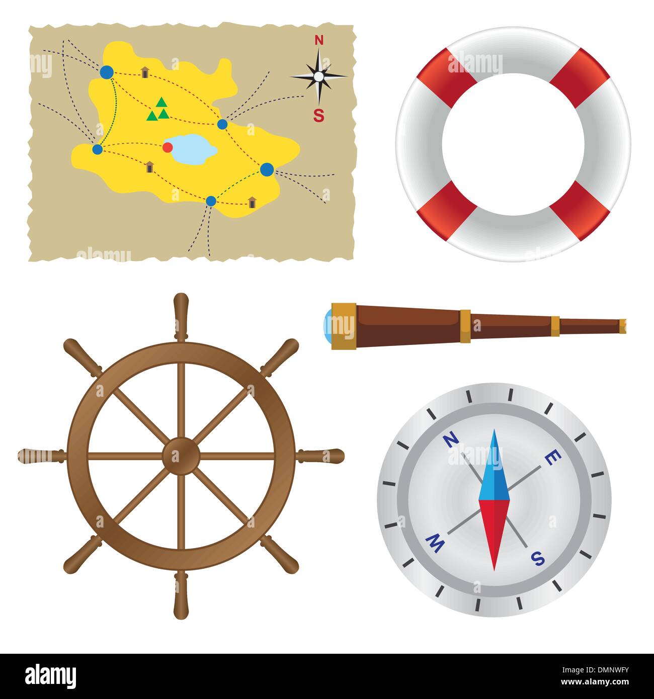 Sailor map hi-res stock photography and images - Alamy