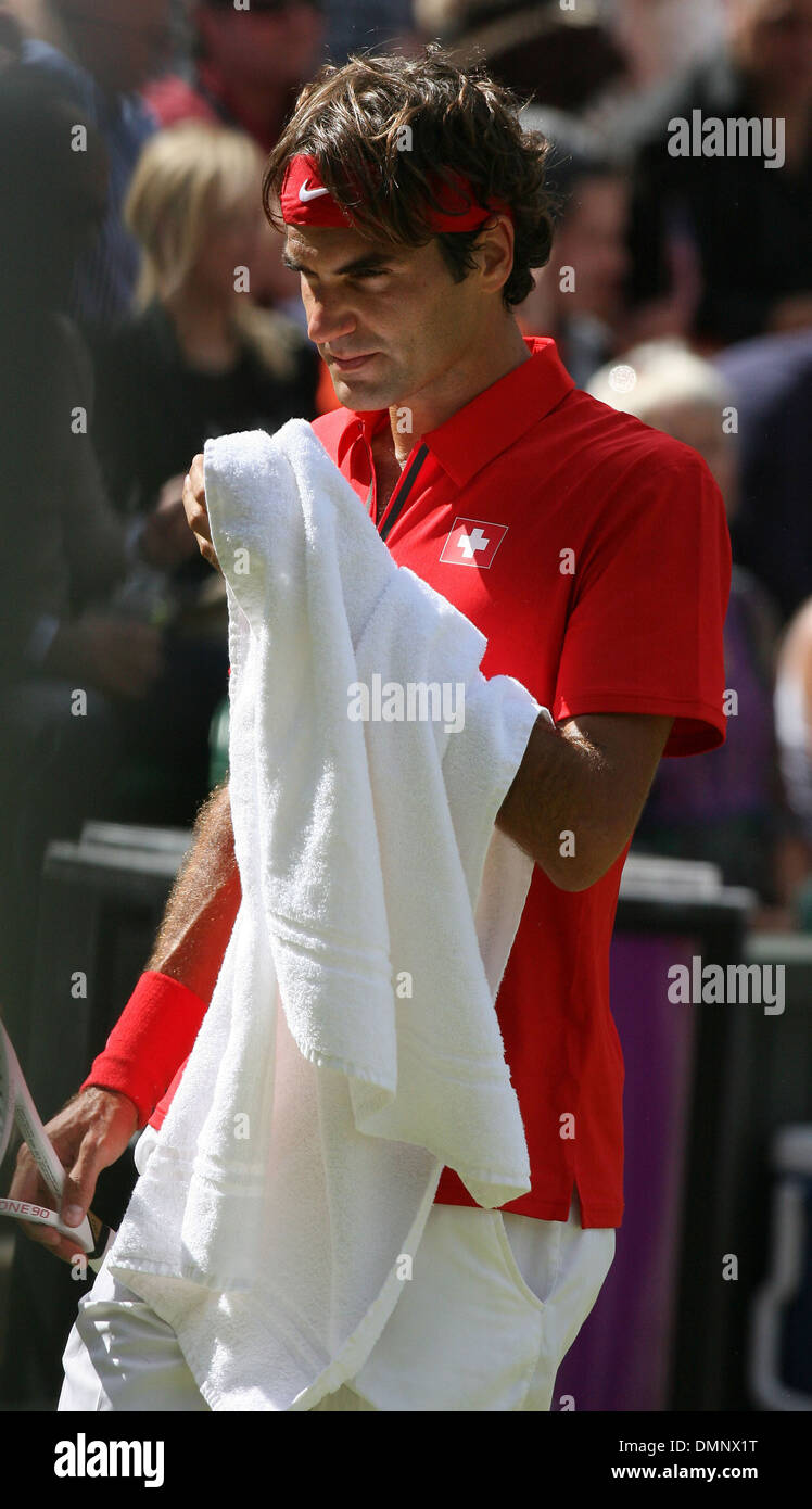 Roger Federer London 2012 Olympic Games - Men's Tennis Singles Final ...