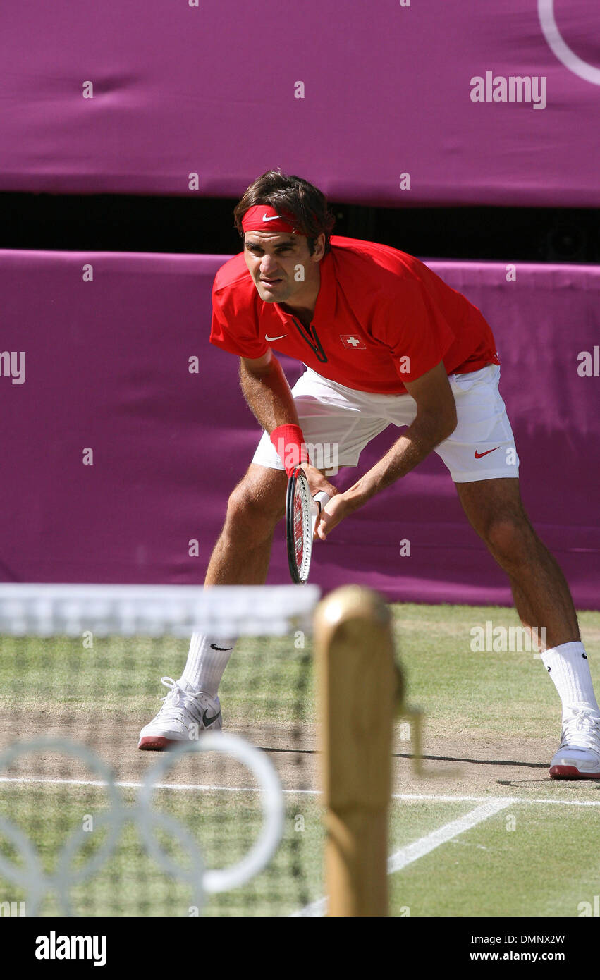 Roger federer olympic tennis hi-res stock photography and images - Alamy