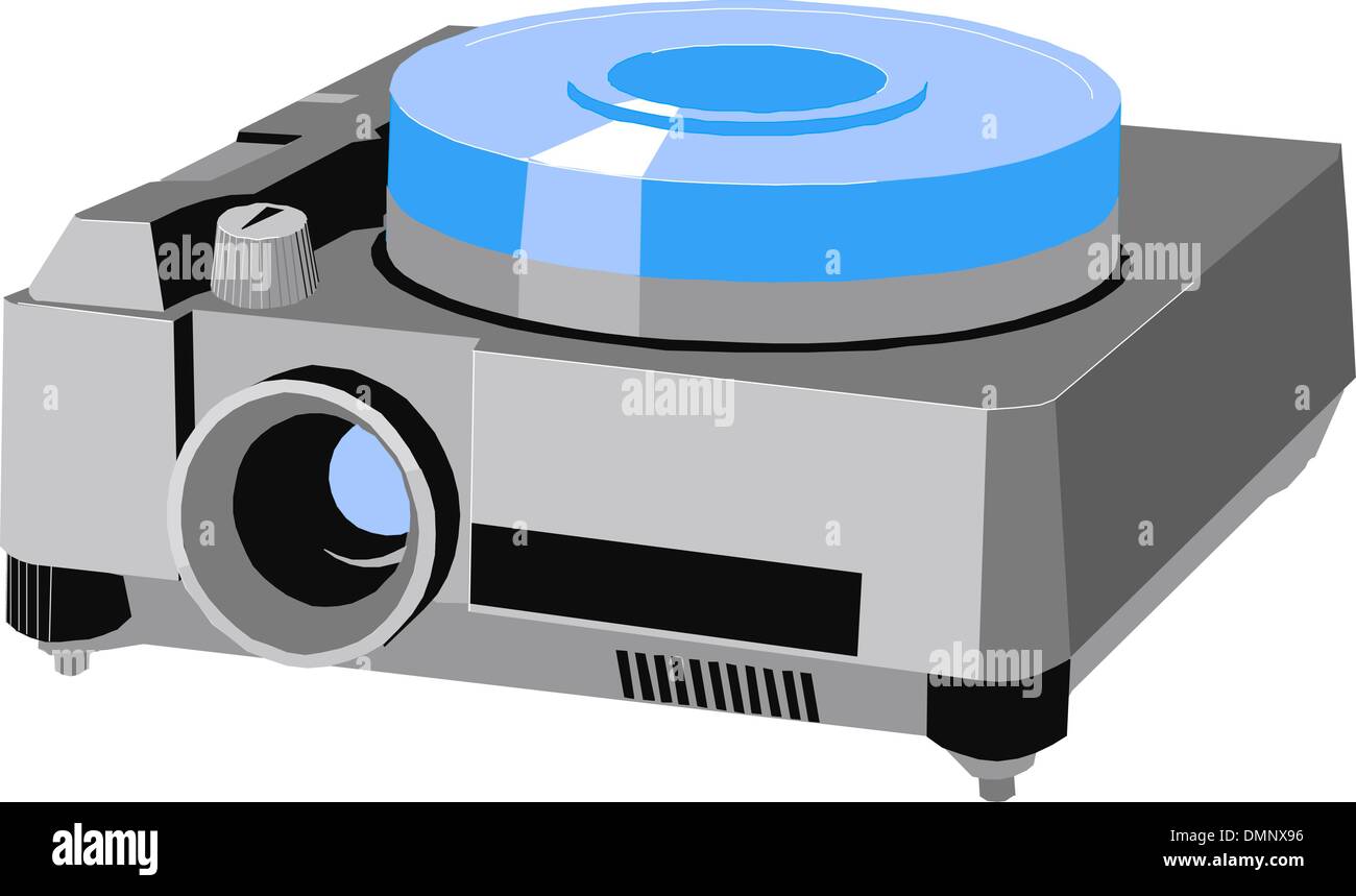 Projector image Stock Vector Images - Alamy