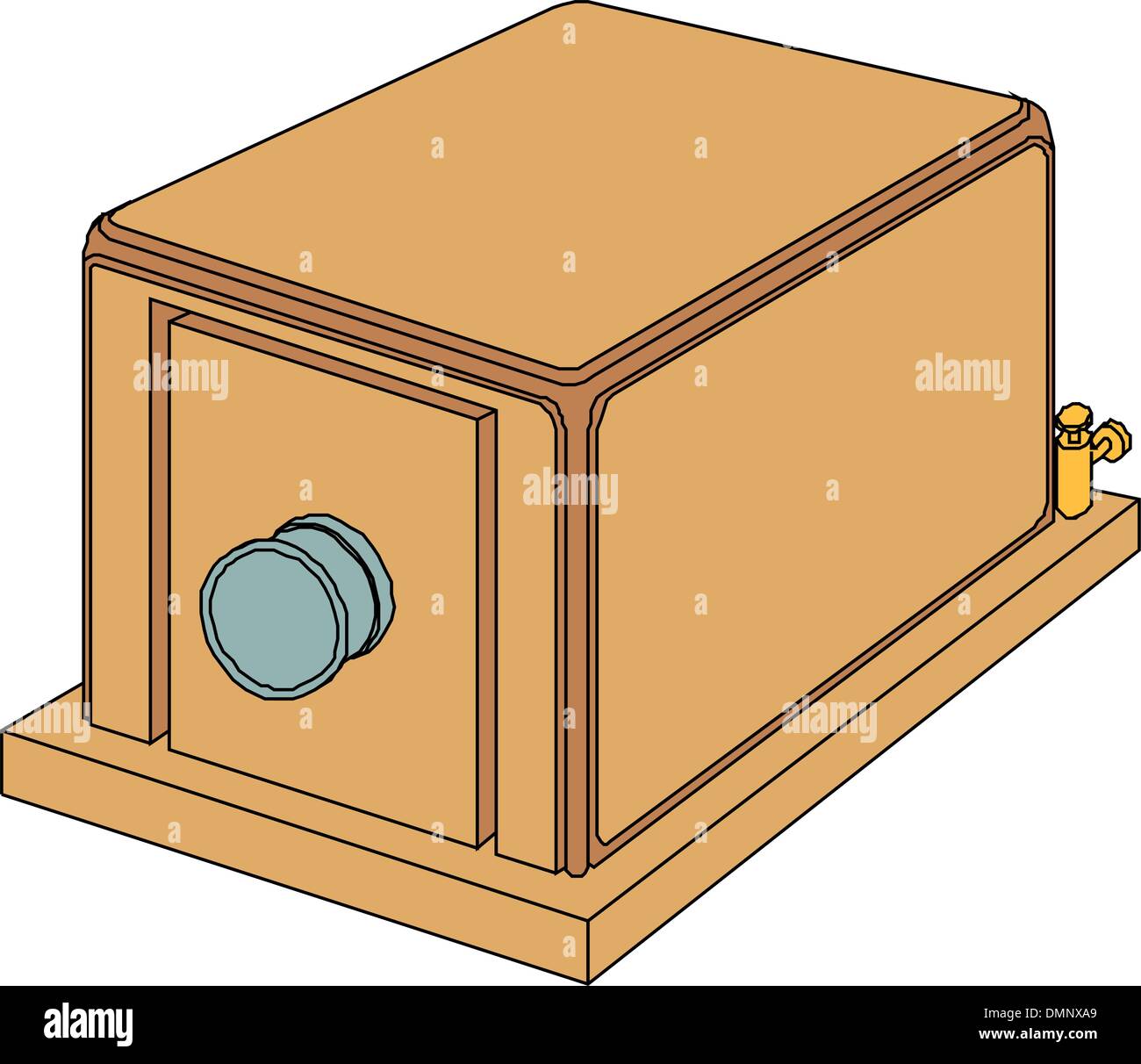 Camera obscura Stock Vector Images - Alamy