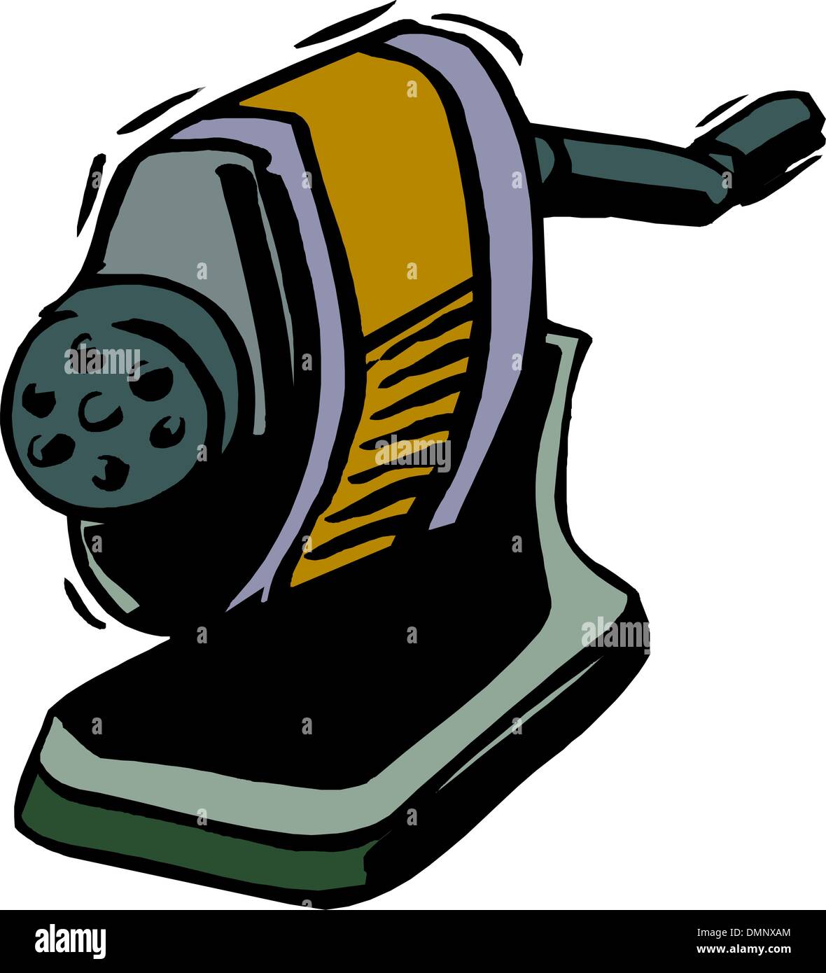 Cartoon Pencil Sharpener Stock Vector Images - Alamy