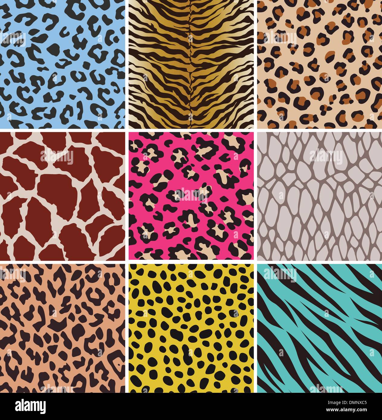 seamless animal skin pattern Stock Vector Image & Art - Alamy