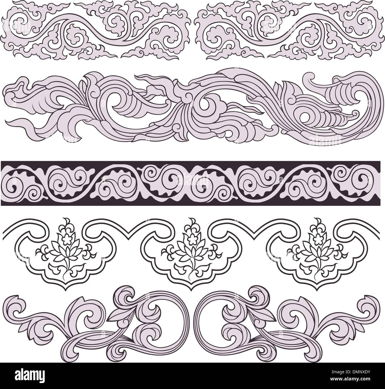 Classical Architecture Detail Stock Vector Images - Alamy