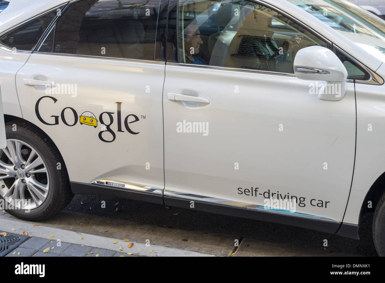Google self driving car Stock Photo - Alamy