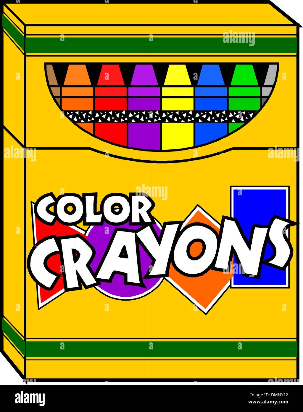 Photo crayon Stock Vector Images - Alamy
