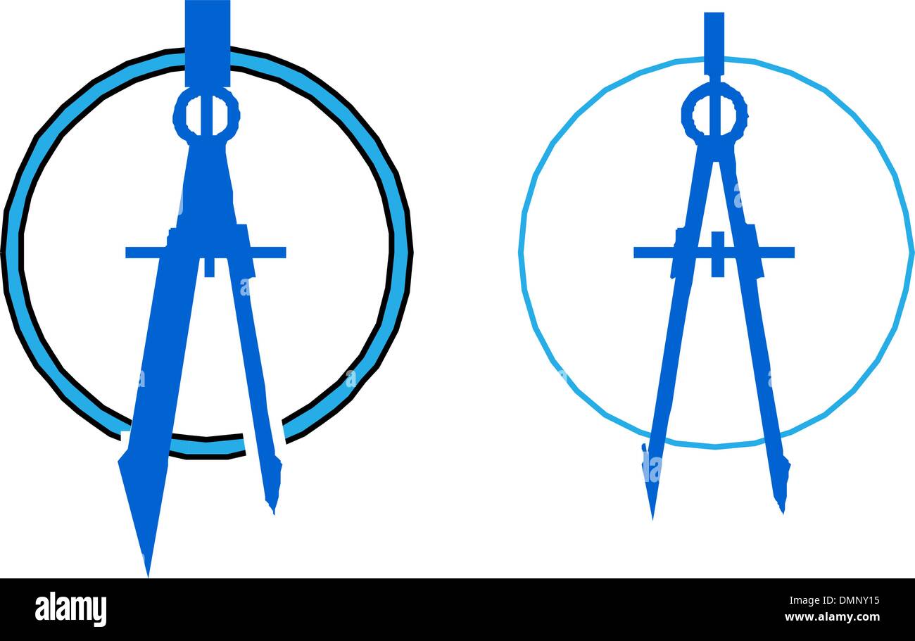 Pair Of Compasses Stock Photos & Pair Of Compasses Stock Images - Alamy