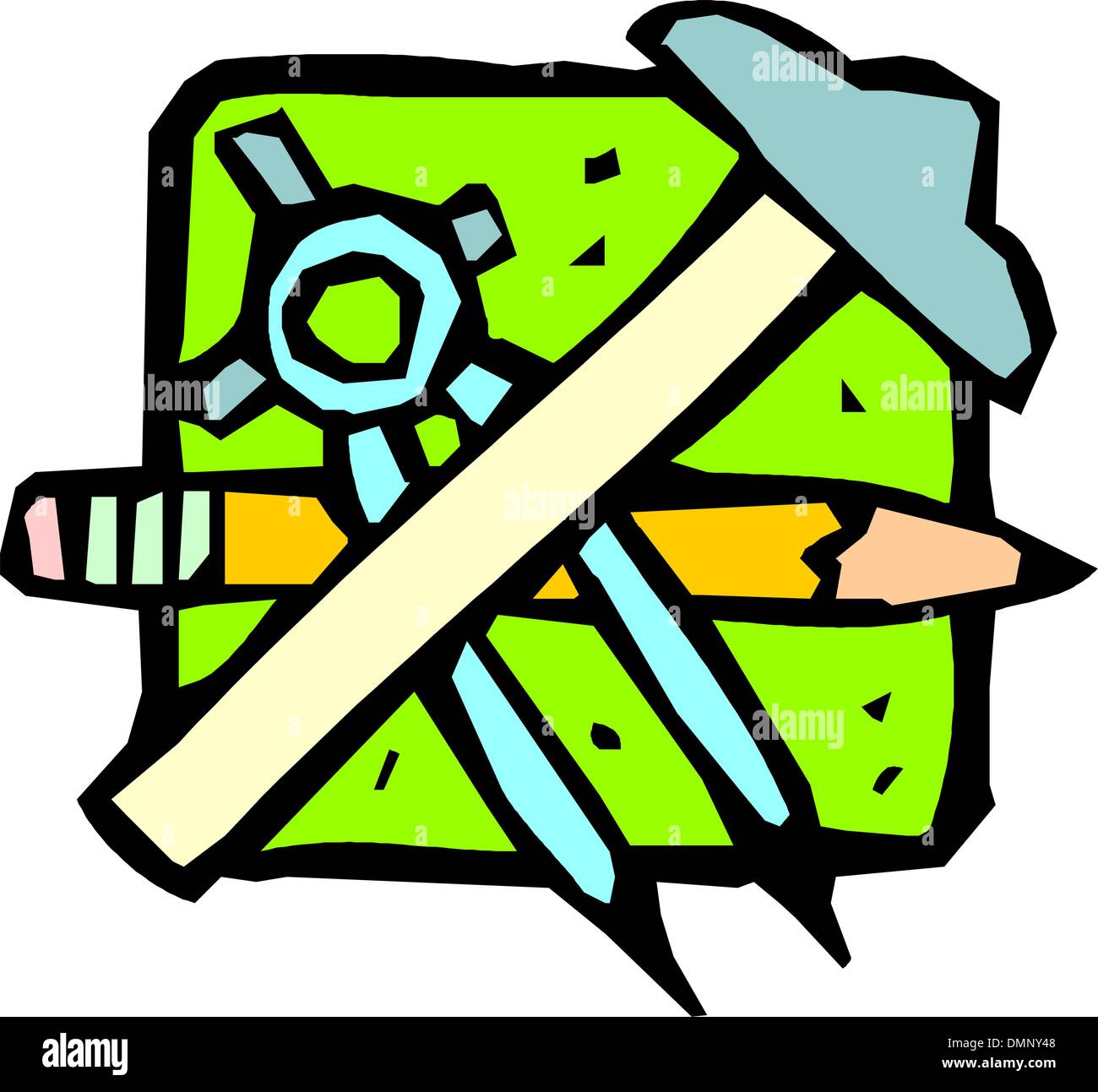 Metal compasses Stock Vector Images - Alamy