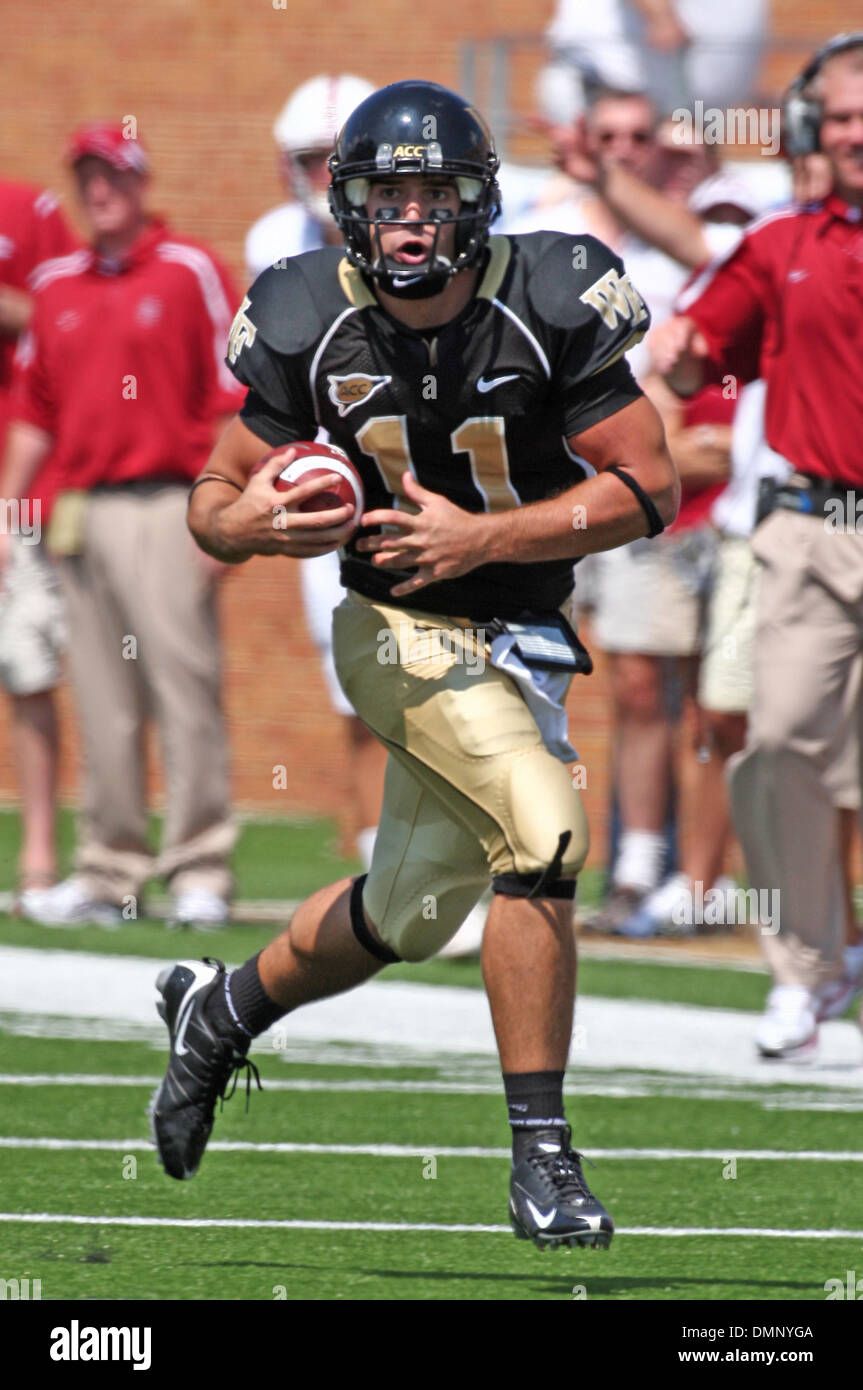 Sep. 12, 2009 - Wake Forest, North Carolina, U.S - September 12, 2009 ...
