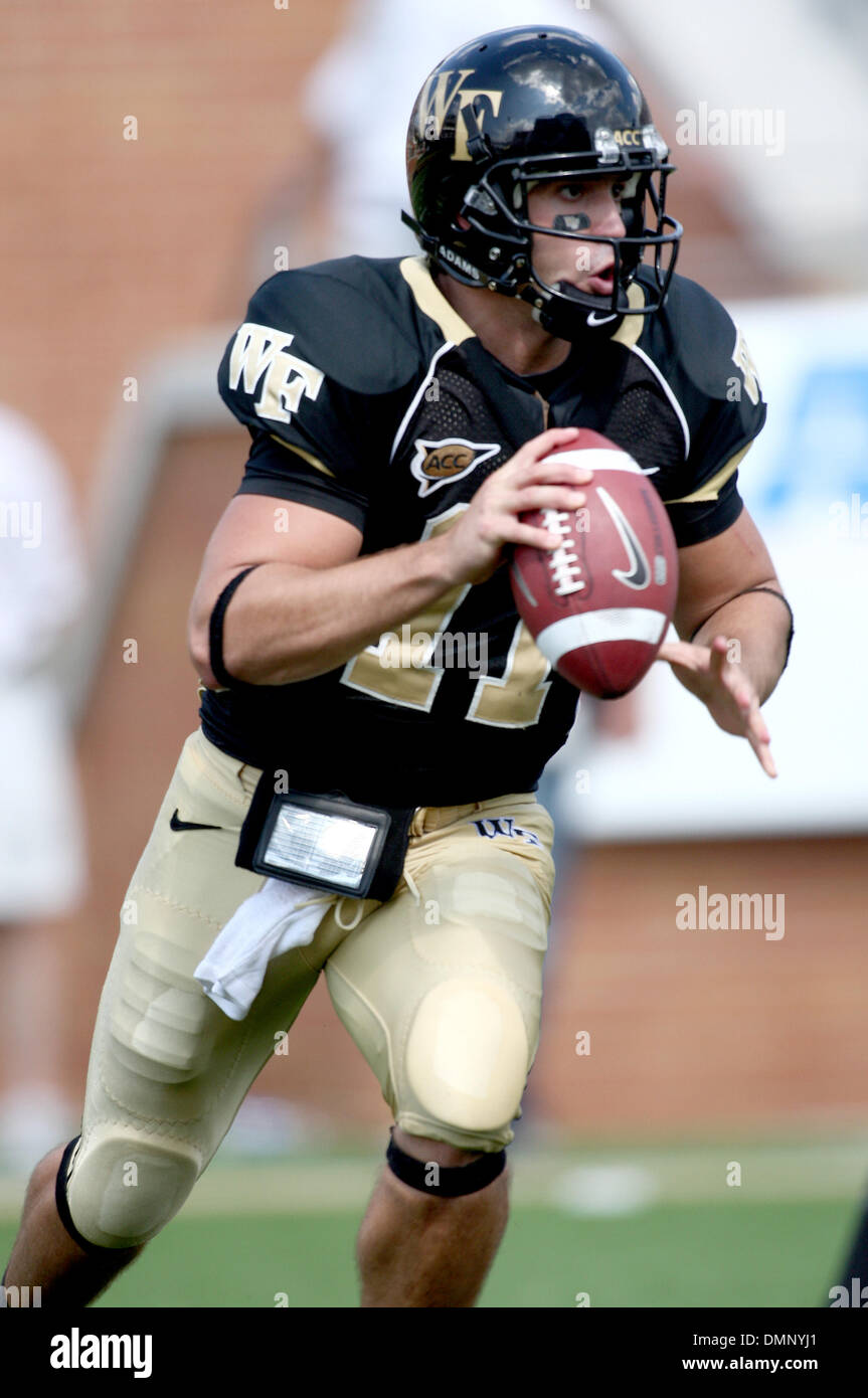 Sep. 12, 2009 - Wake Forest, North Carolina, U.S - September 12, 2009 ...