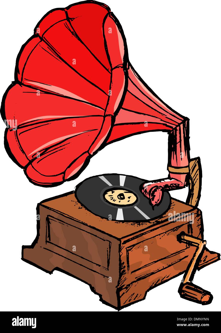 Cartoon phonograph hi-res stock photography and images - Alamy