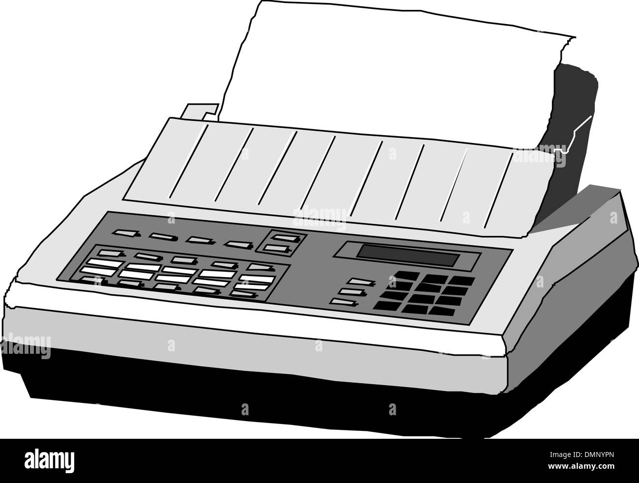 Telephone isolated cutout Stock Vector Images - Alamy