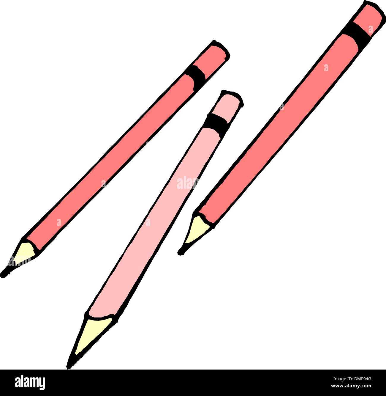 Pencil rubber eraser correct correction Stock Vector Images - Alamy