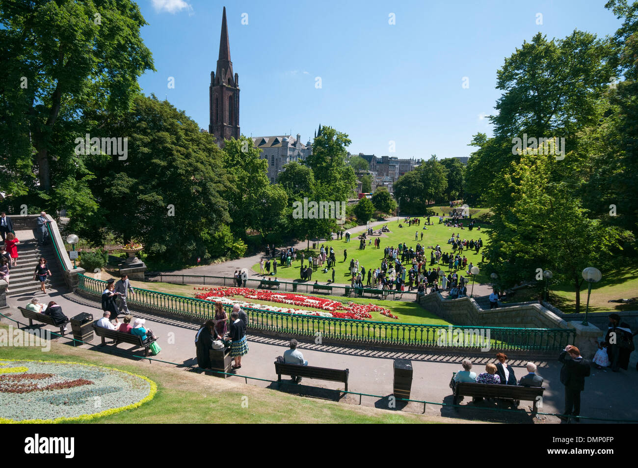 union terrace graduation party students Stock Photo - Alamy