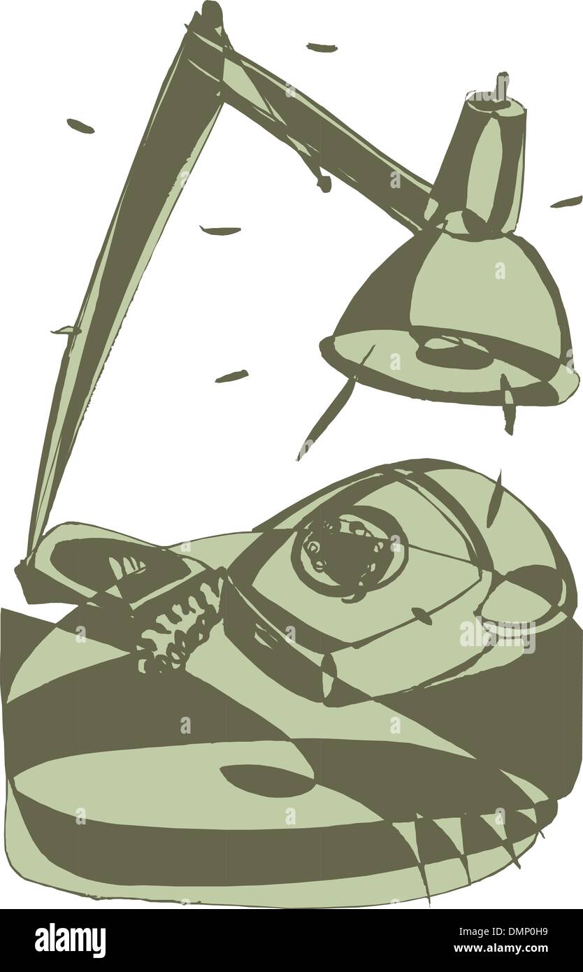 Glowing telephone Stock Vector Images - Alamy