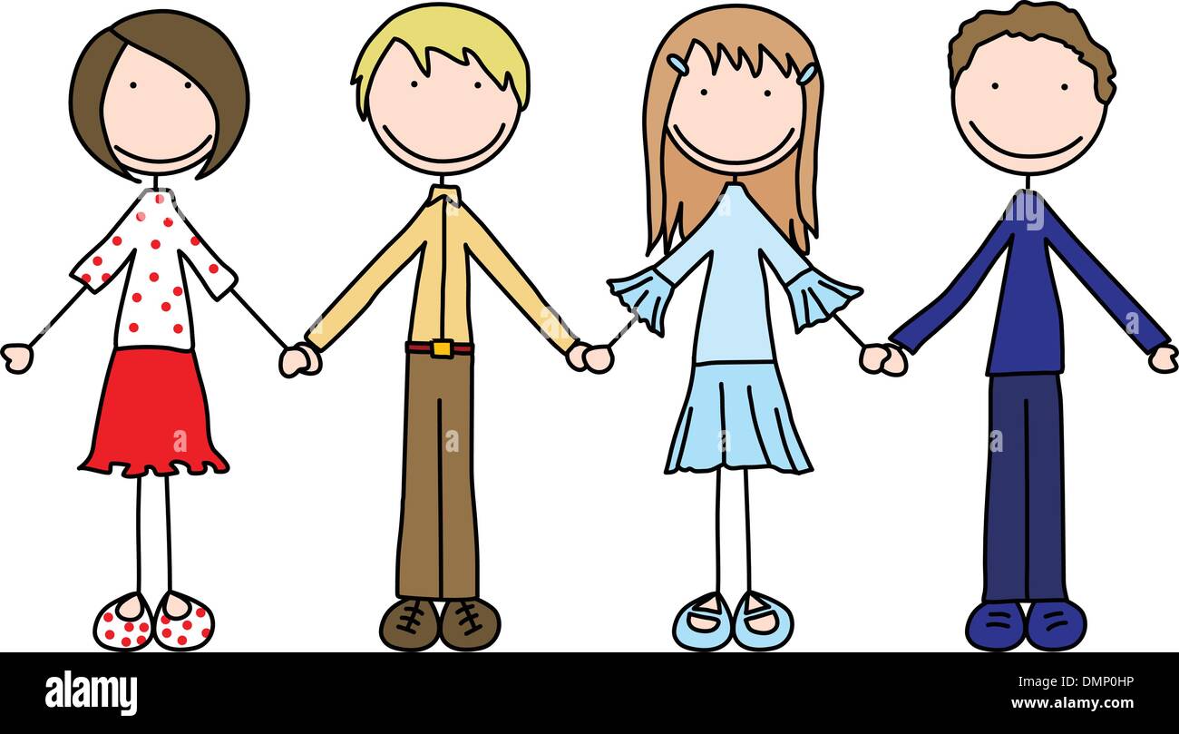 Kids draw Stock Vector Images - Alamy