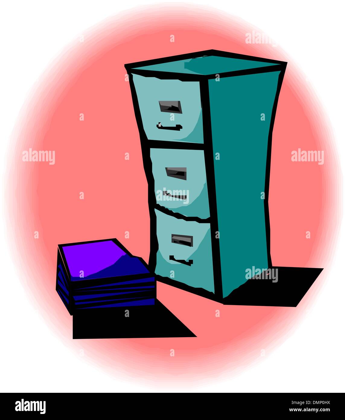 Filing cabinet for documents Stock Vector Image & Art - Alamy