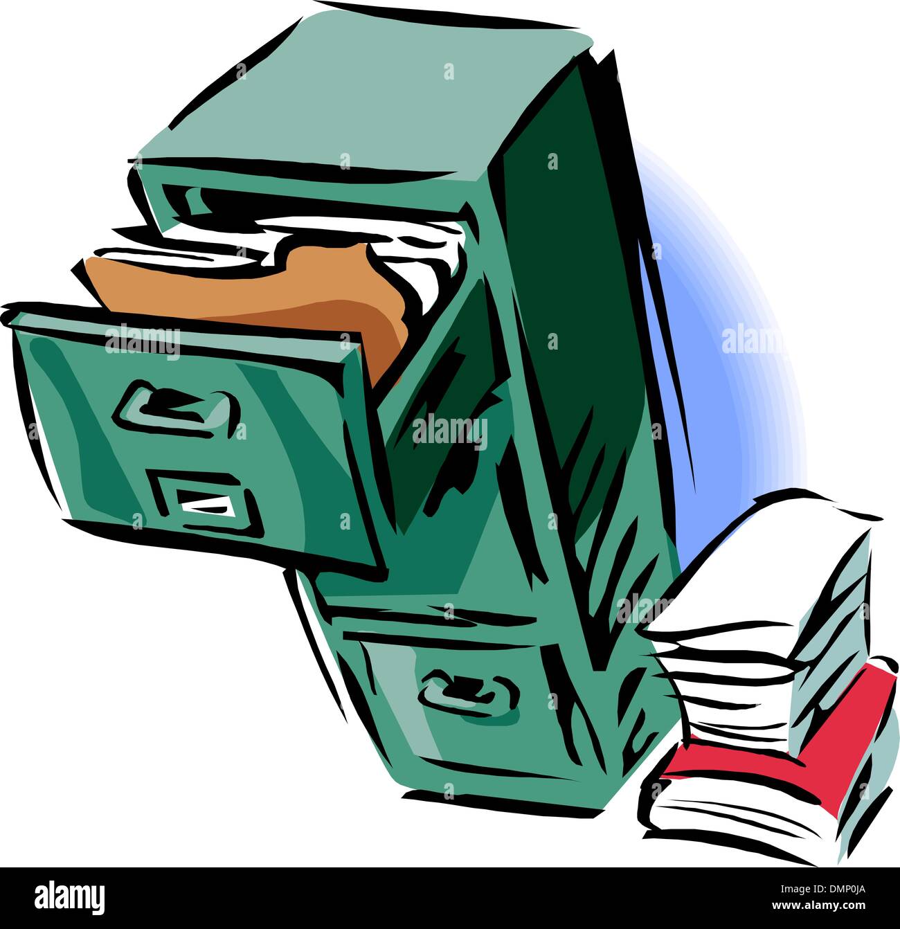 Filing cabinet for documents Stock Vector Image & Art - Alamy