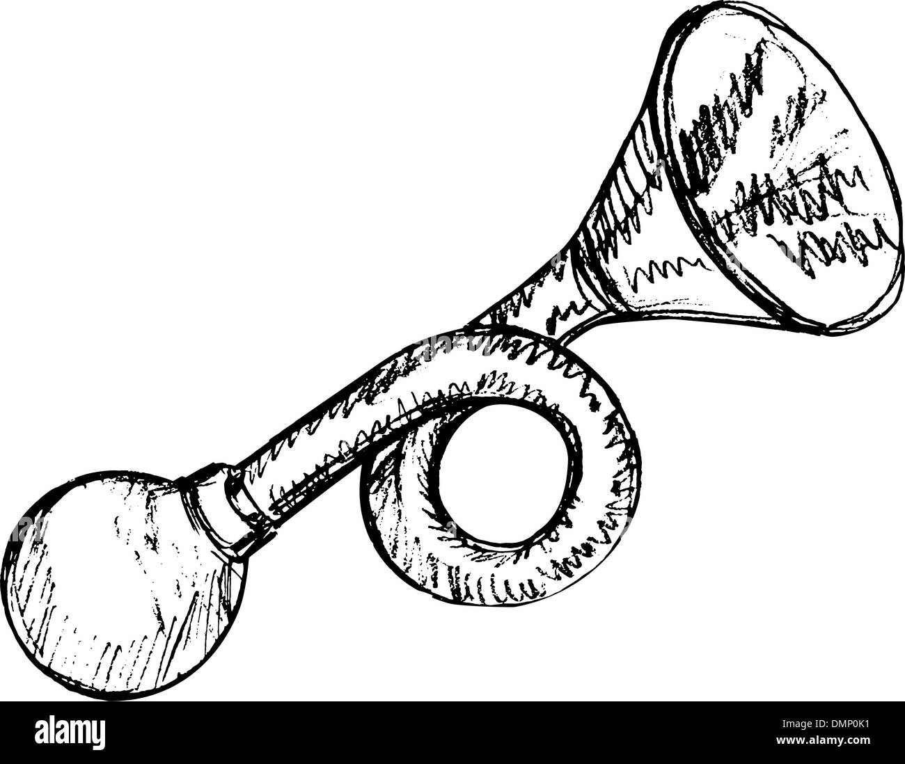 Retro claxon Stock Vector Images - Alamy