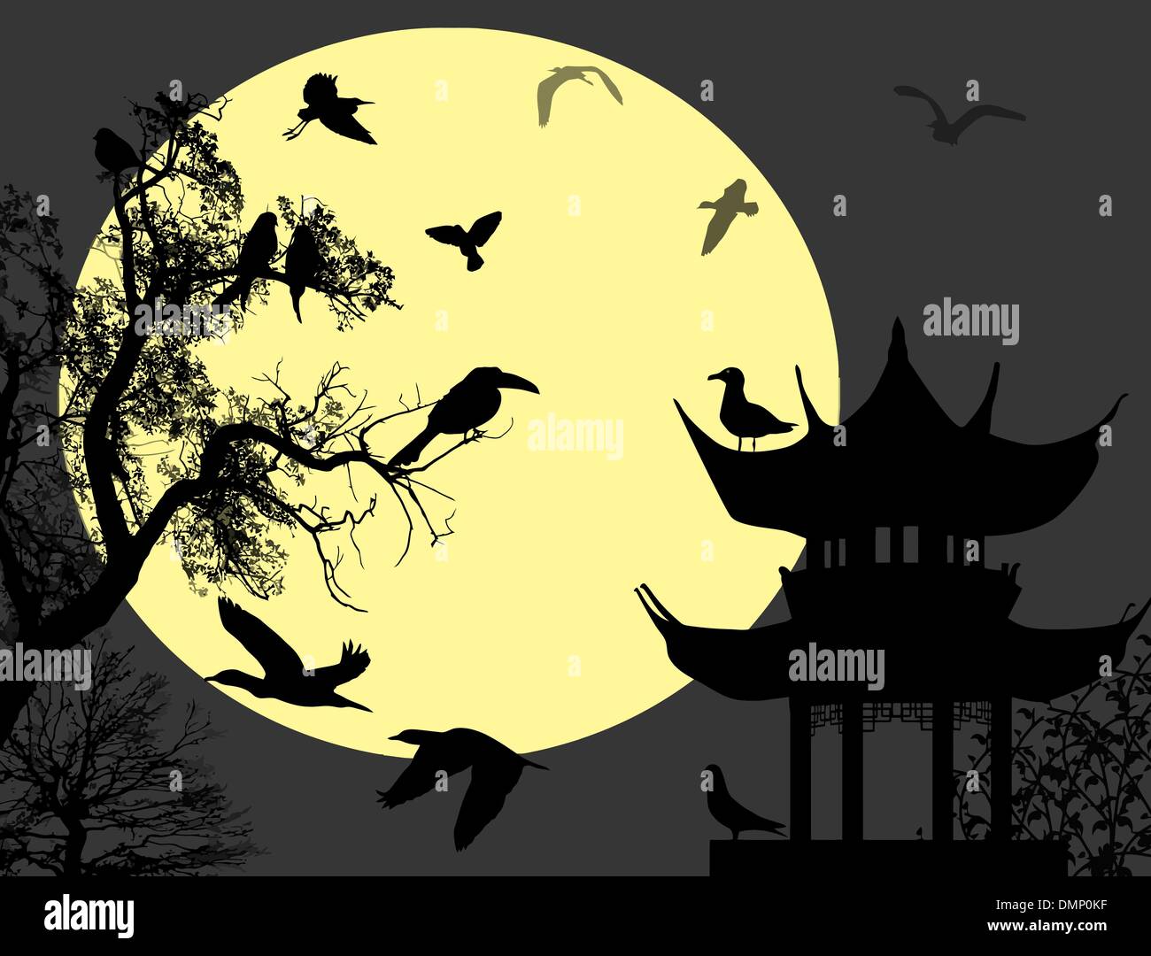 Garden bird birds Stock Vector Images - Alamy