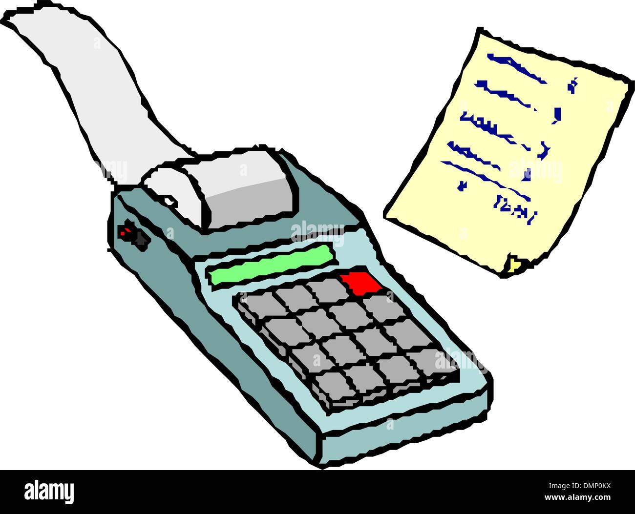 Thermal printer Stock Vector Images - Alamy