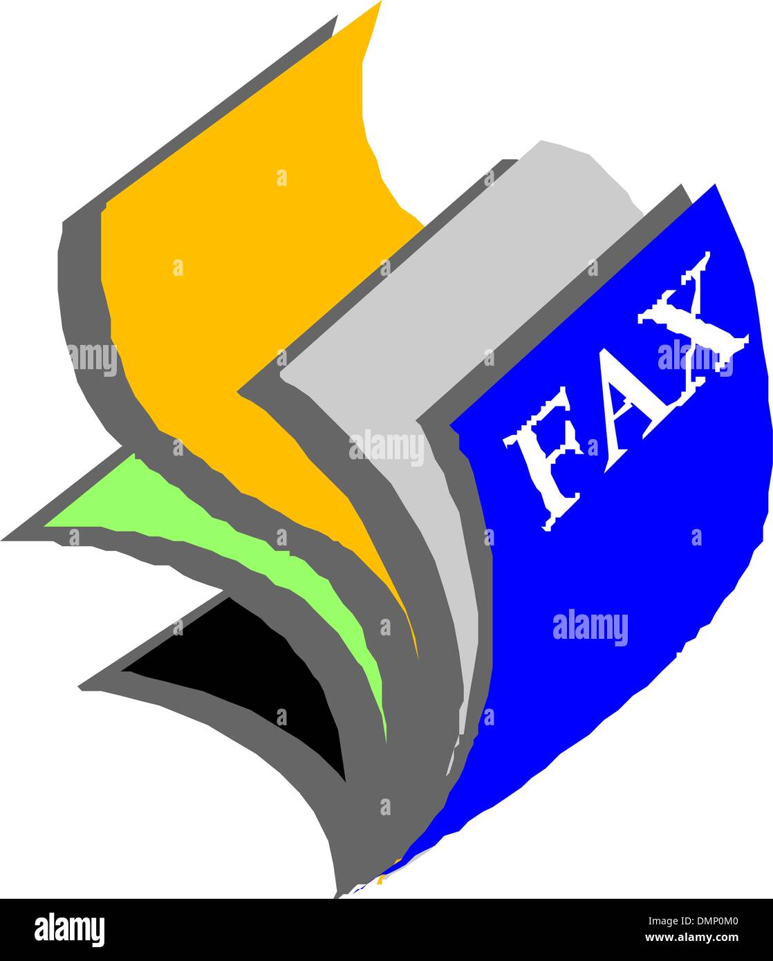 Electronic fax machine Stock Vector Images - Alamy