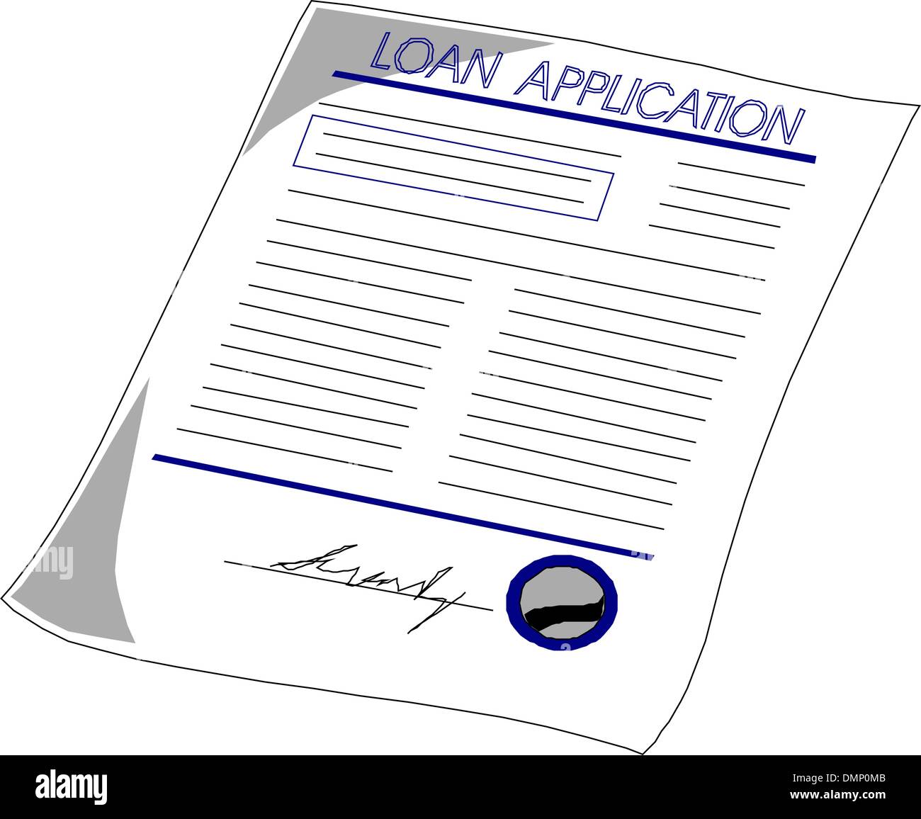 Application for bankruptcy Stock Vector Images - Alamy