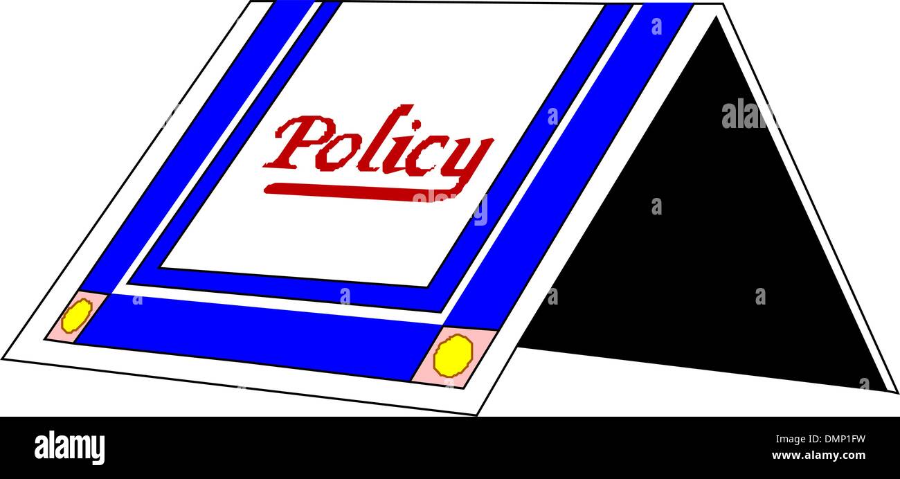 Policy book Stock Vector Images - Alamy