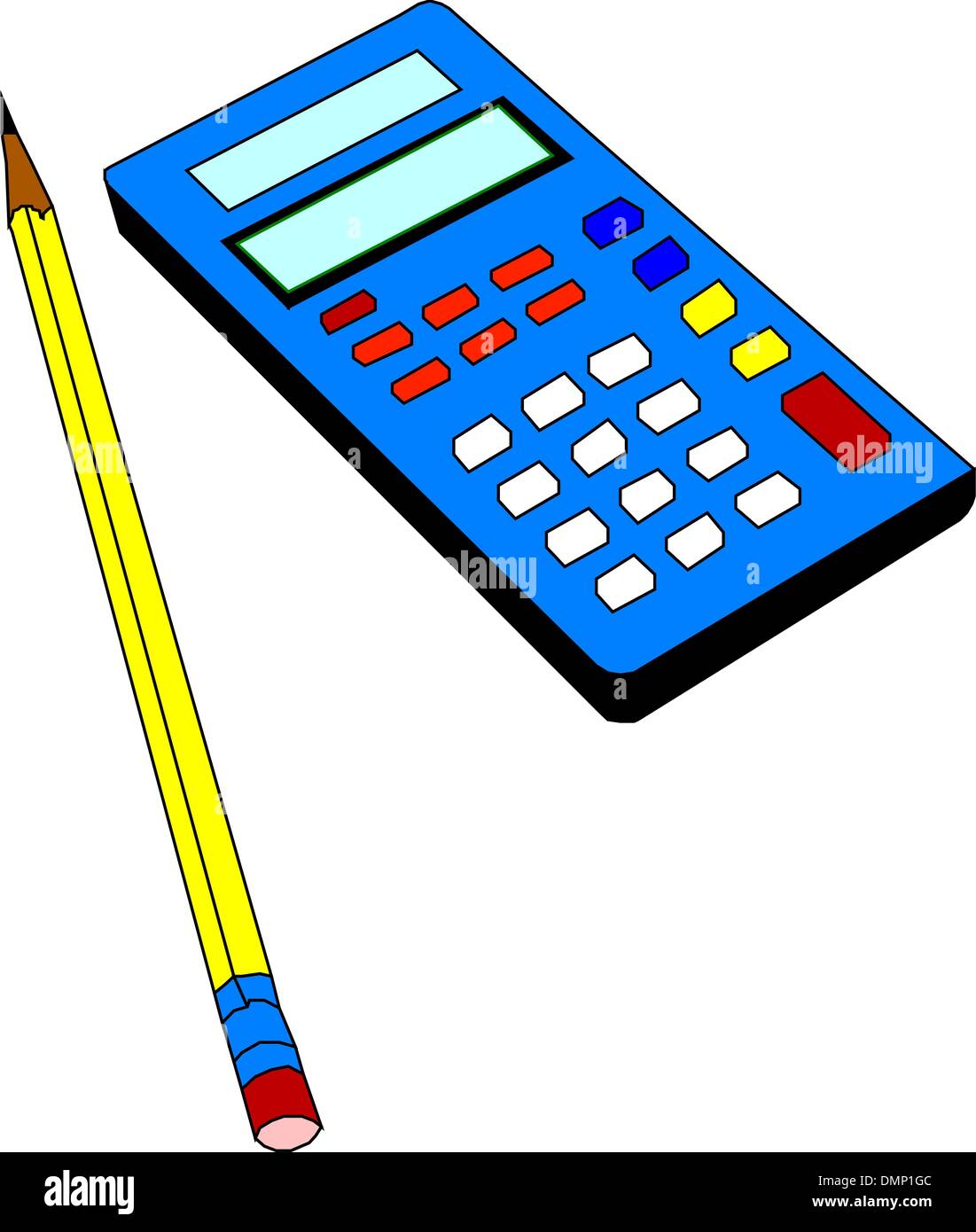 Pencil balance Stock Vector Images - Alamy