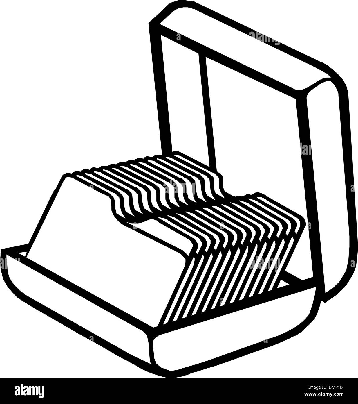 Stack white office papers Stock Vector Images - Alamy