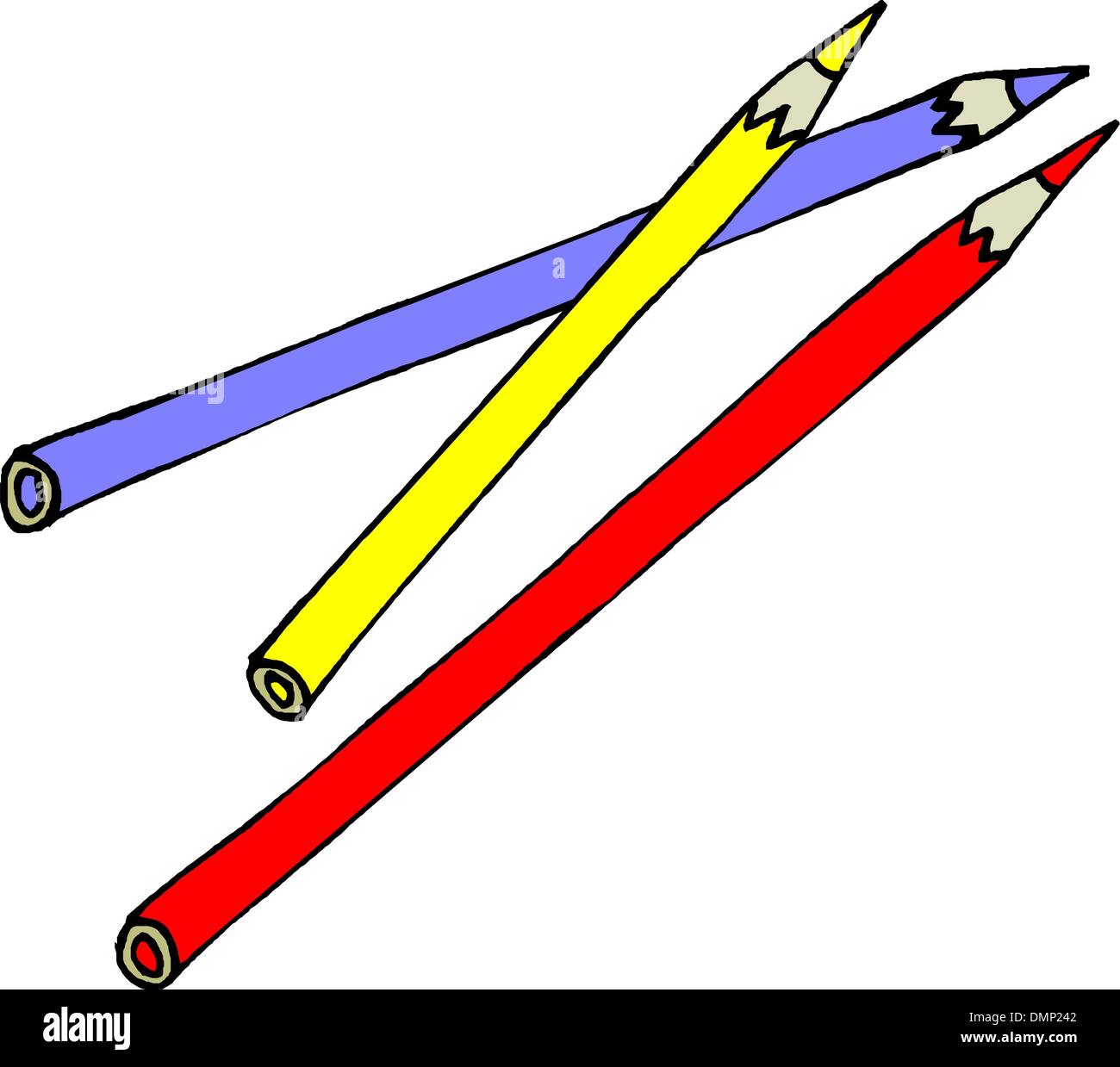 Baby paper pen Stock Vector Images - Alamy