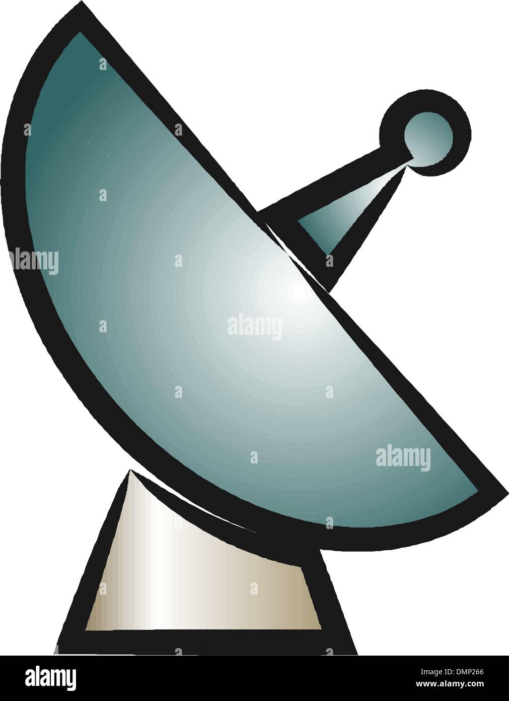 Communications Satellite Dish Stock Vector Images - Alamy