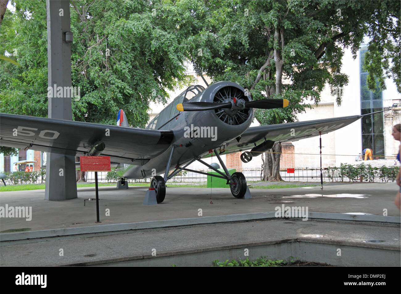 Cuban Navy Vought OS2U-3 Kingfisher bomber, Museo de la Revolución, Old ...