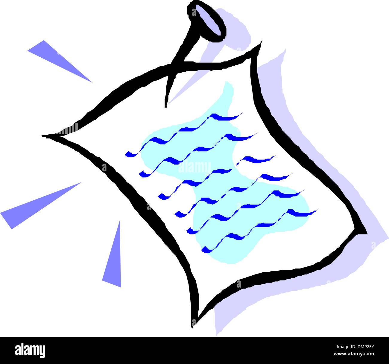 Pin and paper Stock Vector Image & Art - Alamy