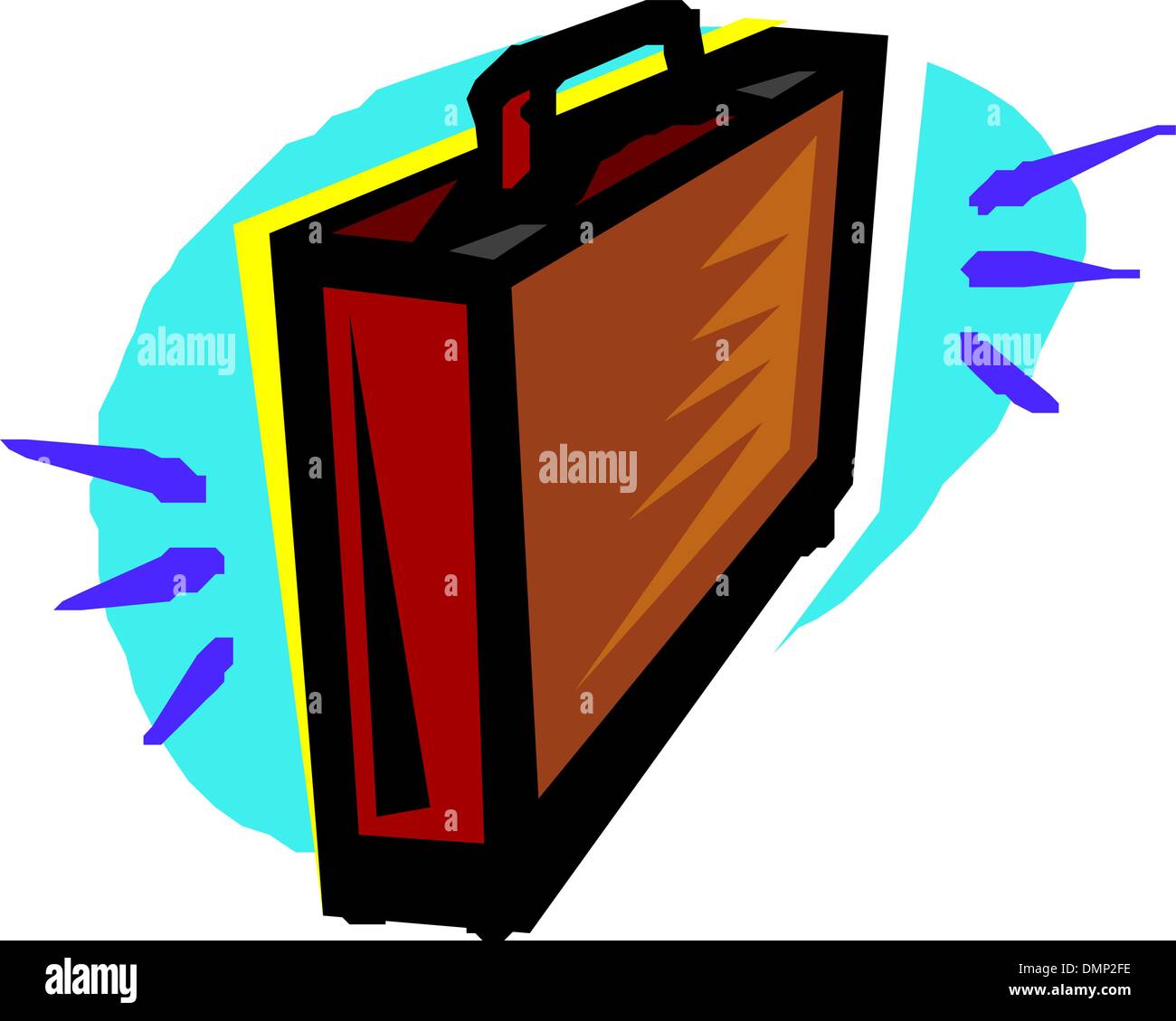 Open purse bag Stock Vector Images - Alamy