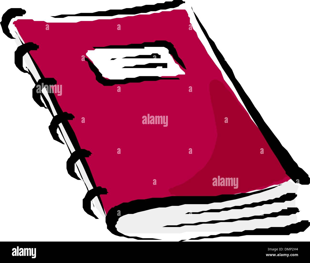 Striped notebook Stock Vector Images - Alamy