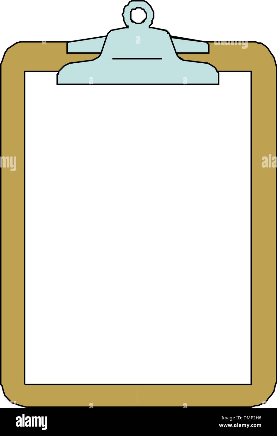 Clipboard stationery Stock Vector Images - Alamy