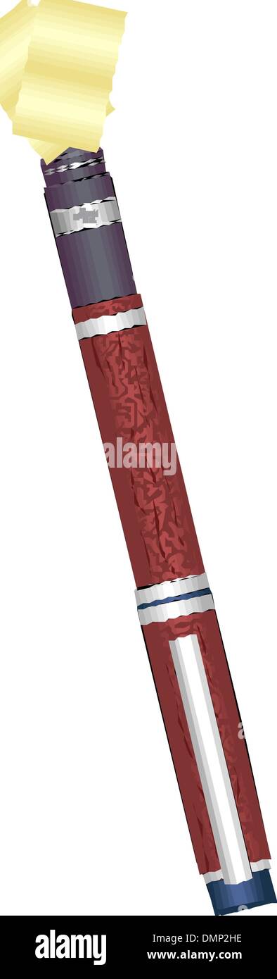 Modern metallic pen Stock Vector Image & Art - Alamy
