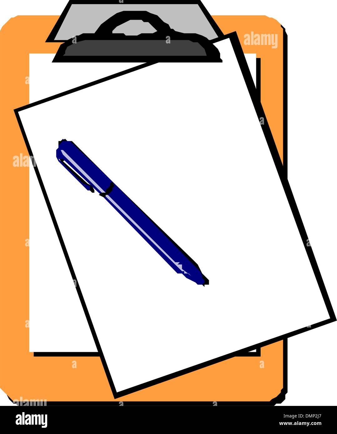 Open sheet paper on Stock Vector Images - Alamy