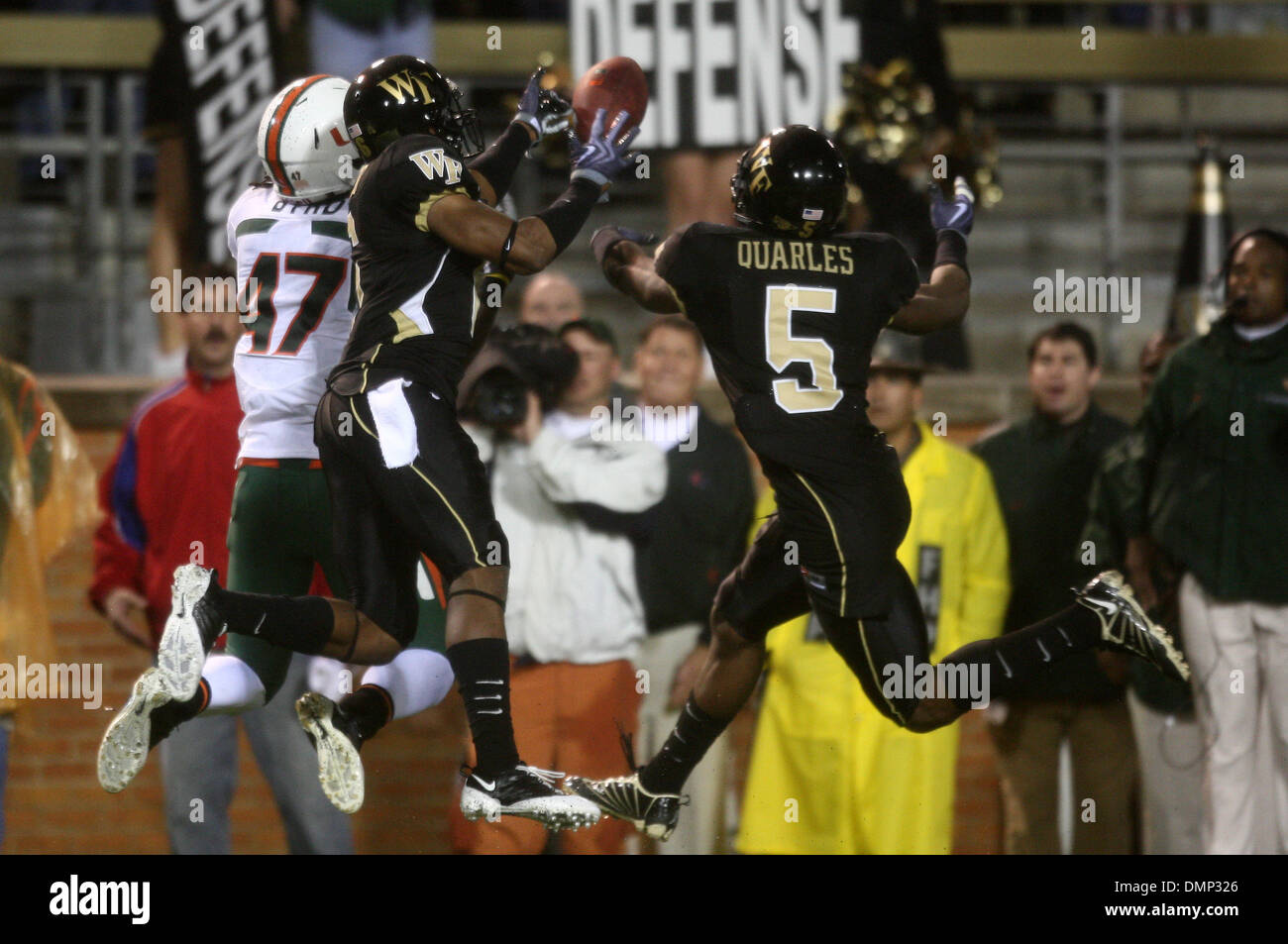 Oct. 31, 2009 - Winston-Salem, North Carolina, U.S - October 31, 2009 ...