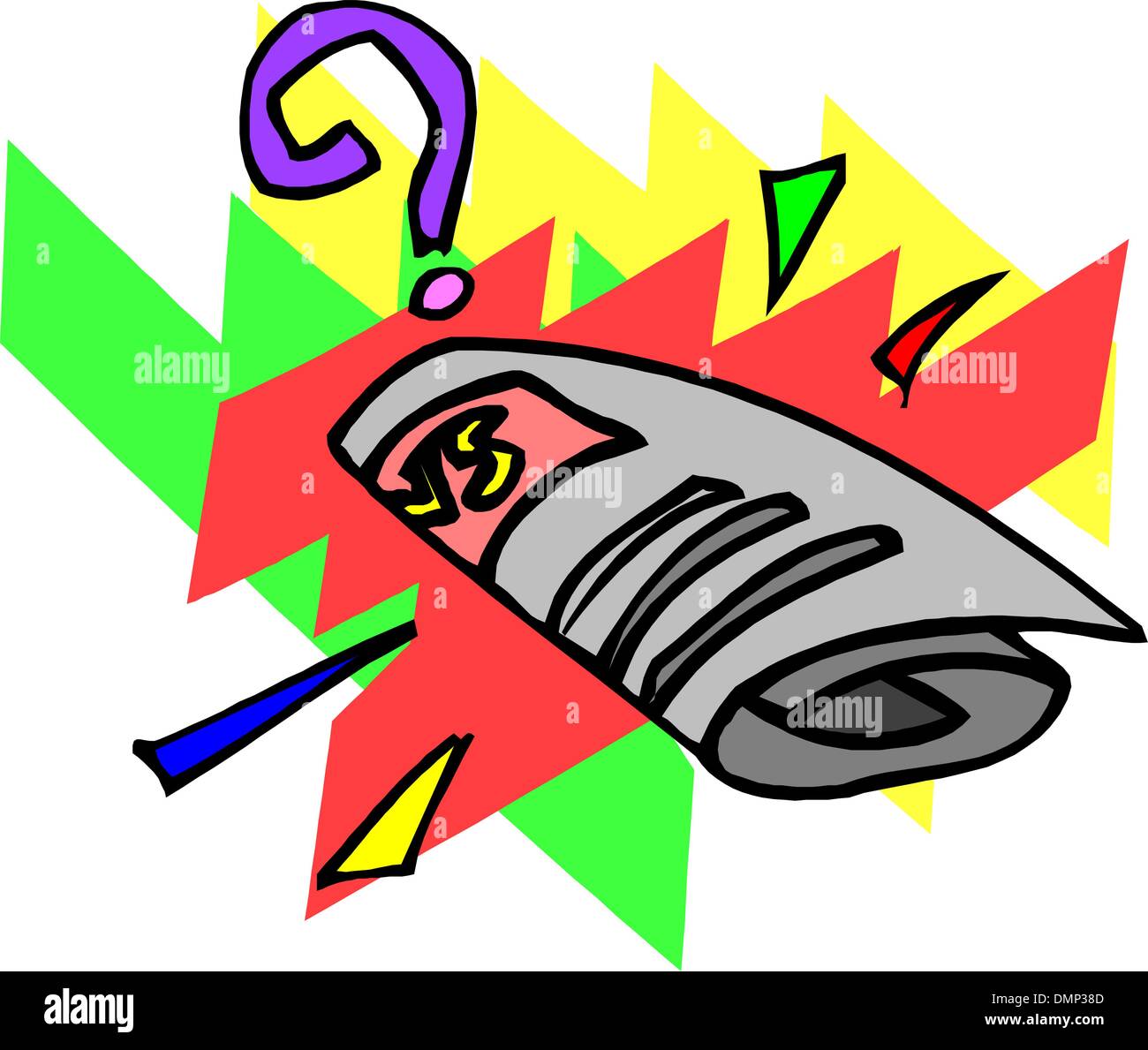 Newspaper reporter Cut Out Stock Images & Pictures - Alamy