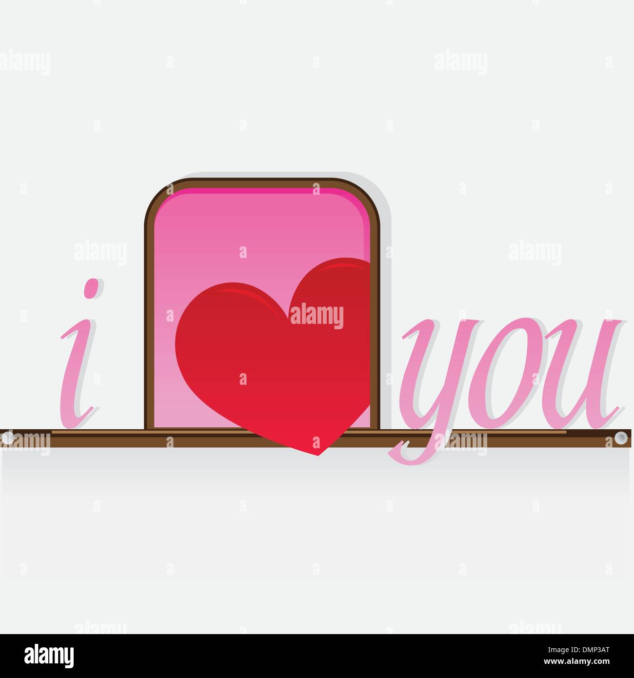 i love you with heart background Stock Vector Image & Art - Alamy