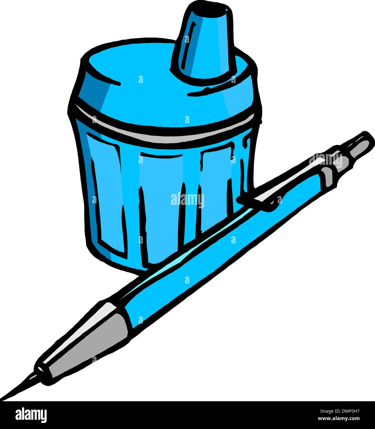 Fountain pen cap Stock Vector Images - Alamy