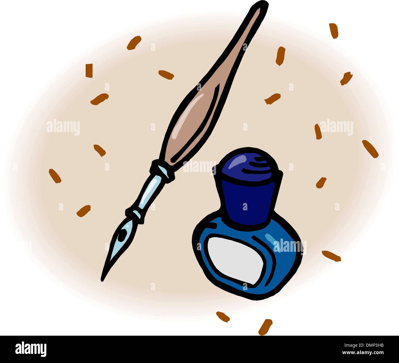 Pen and ink Stock Vector Image & Art - Alamy